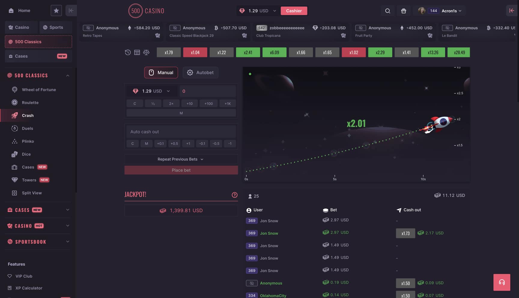 500 Casino » Review in 2024 | CS2 & RUST Gambling